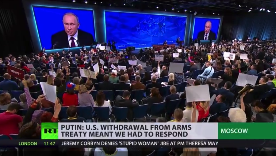 bne IntelliNews - Putin press conference: A man with a plan for 2019