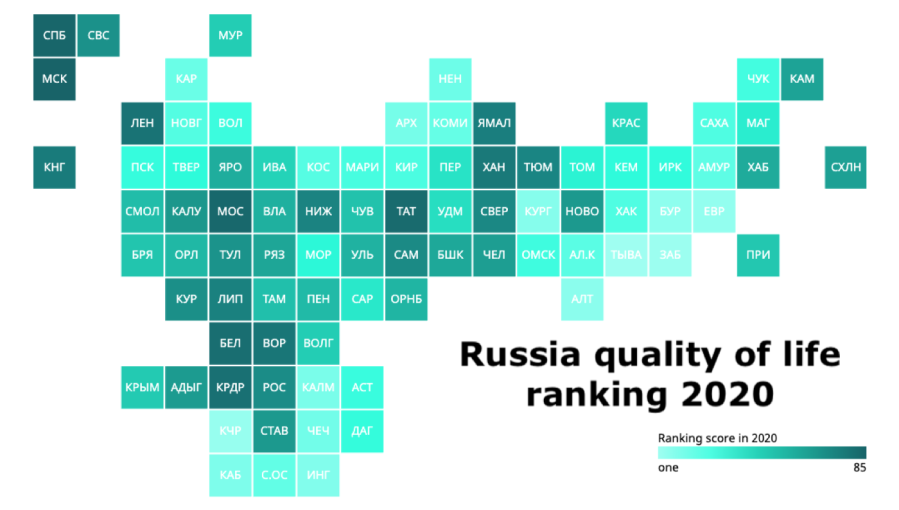 bne IntelliNews - Slow changes in Russia’s regional quality of life ...