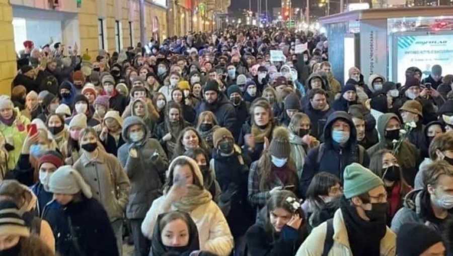 bne IntelliNews - Anti-war protests held in Russia