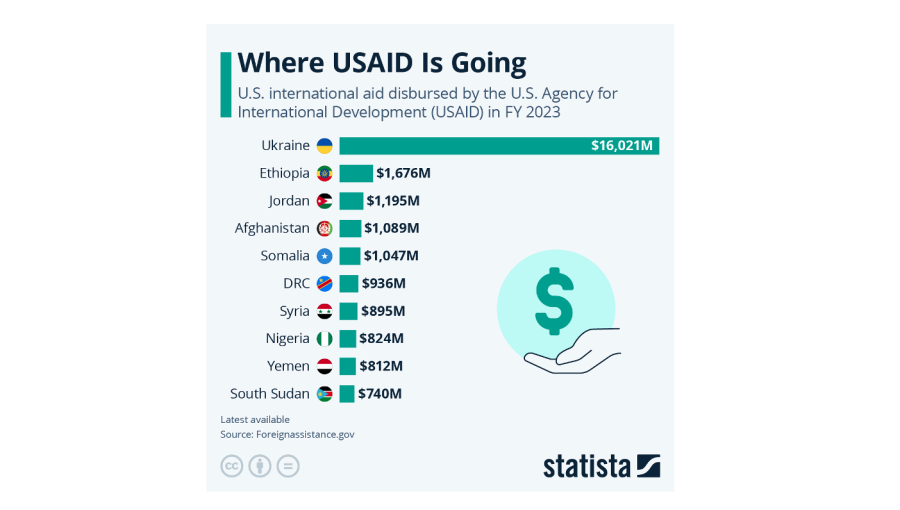 bne IntelliNews - Most of USAID aid goes to Ukraine