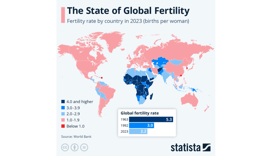 bne IntelliNews - The state of global fertility – Statista