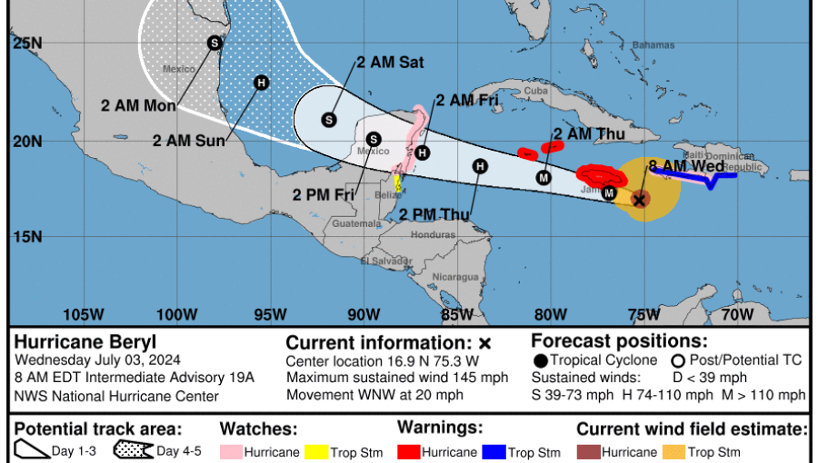 bne IntelliNews - Hurricane Beryl wreaks havoc in the Caribbean, leaves ...