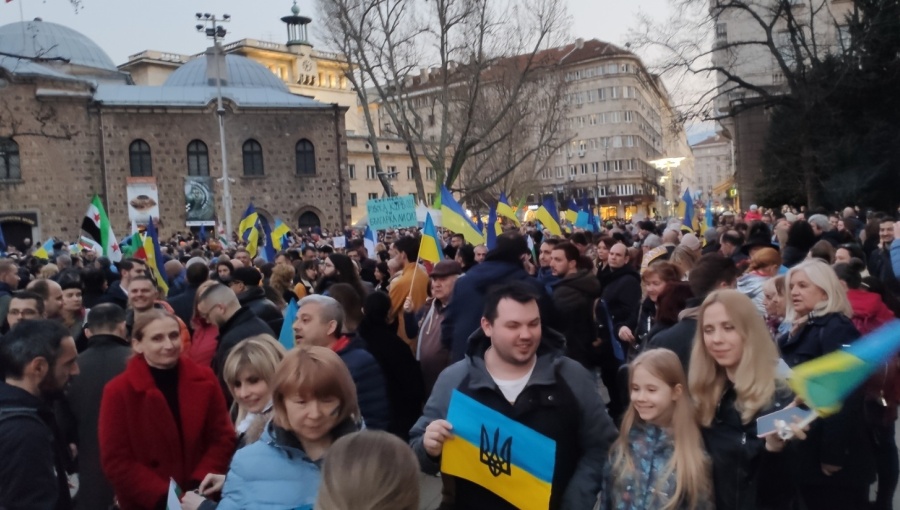 bne IntelliNews - Tens of thousands march in Bulgaria to support Ukraine